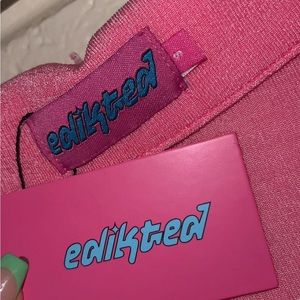 Edikted | Dresses | Edikted Pink Cut Out Going Out Dress | Poshmark